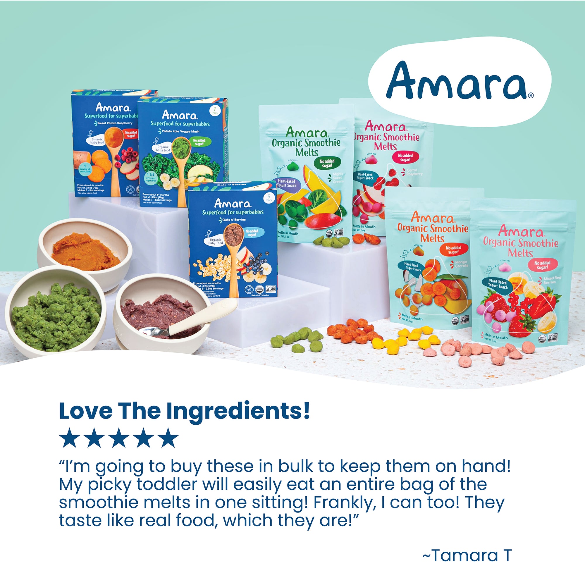 Mixed Red Berries - Amara Organic Foods