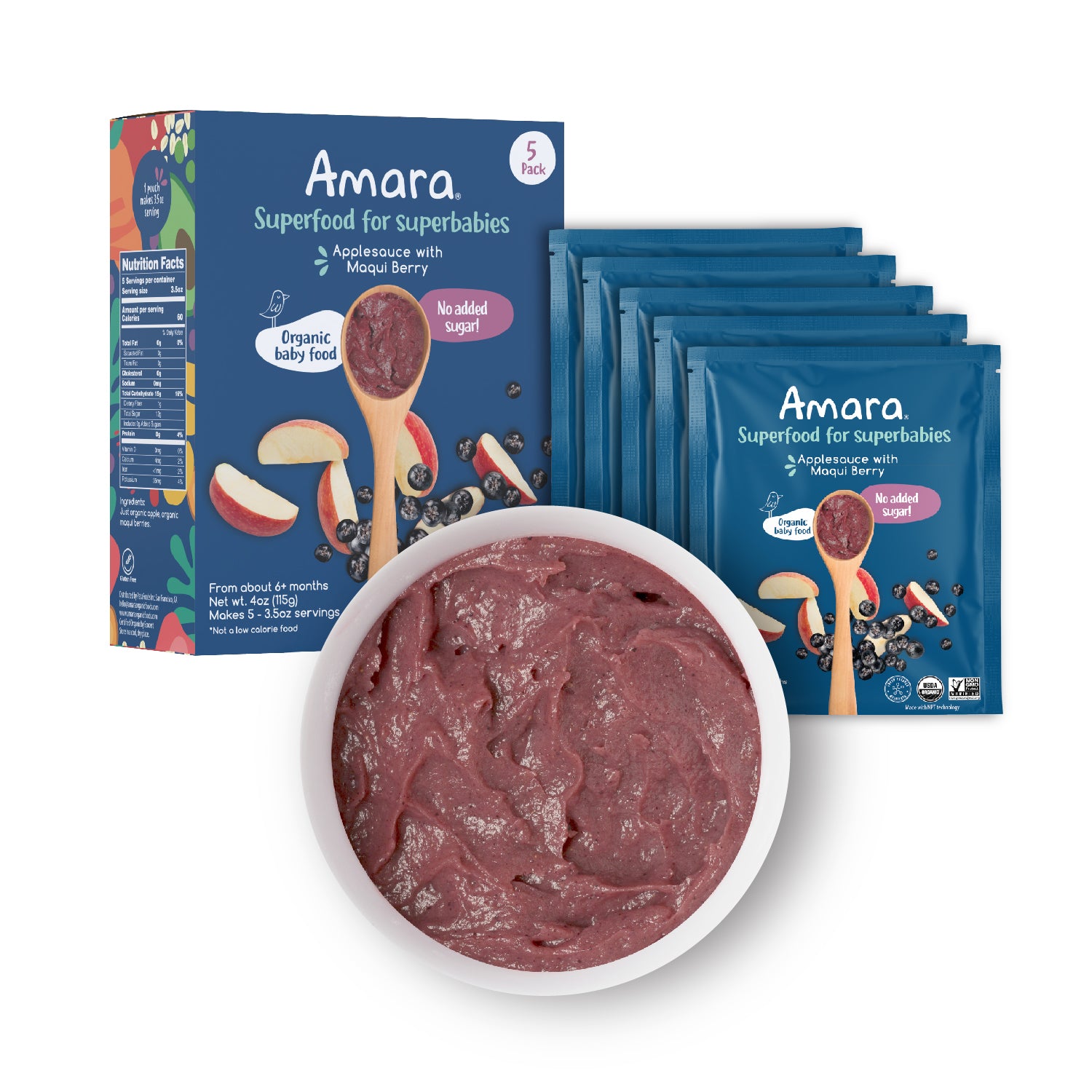 5-7 Months - Amara Organic Foods