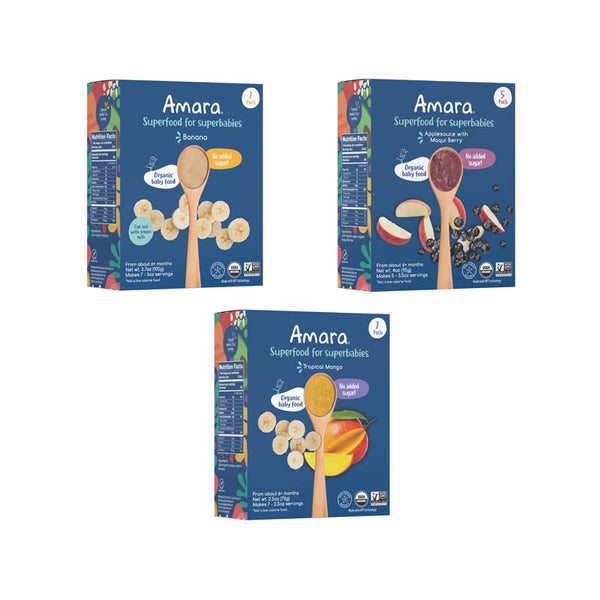 5-7 Months - Amara Organic Foods
