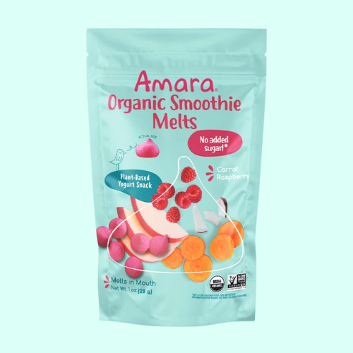 Amara | Yogurt Smoothie Melts | Organic Baby Food | Toddler Snacks