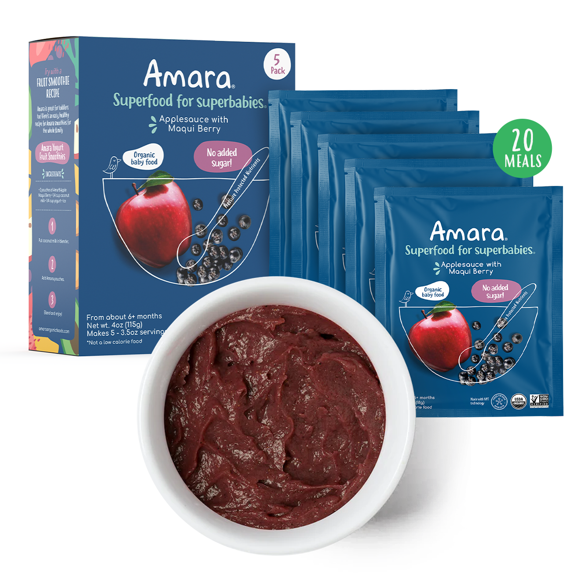 5-7 Months - Amara Organic Foods